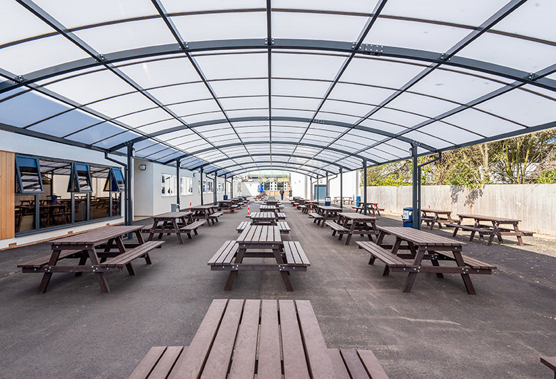 Canopies for Schools | Playground Shelters & Shade Sail Canopies