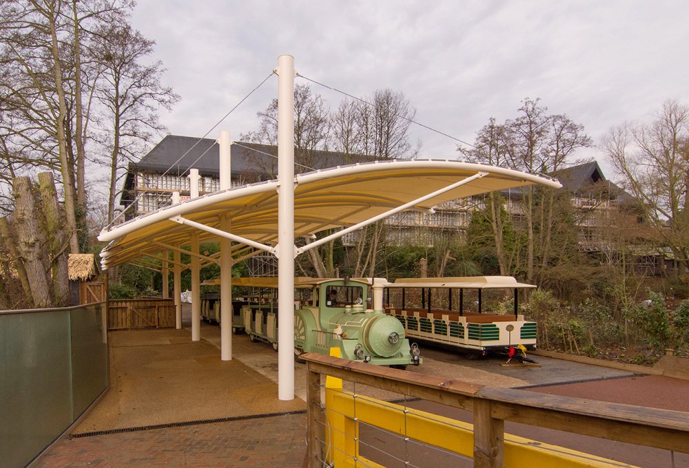 Colchester Zoo Land Train Shelter | Case Studies | Streetspace