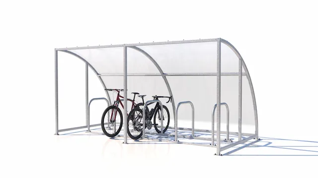 Semi-Enclosed Cycle Shelter - CENTAUR CL From Streetspace Group